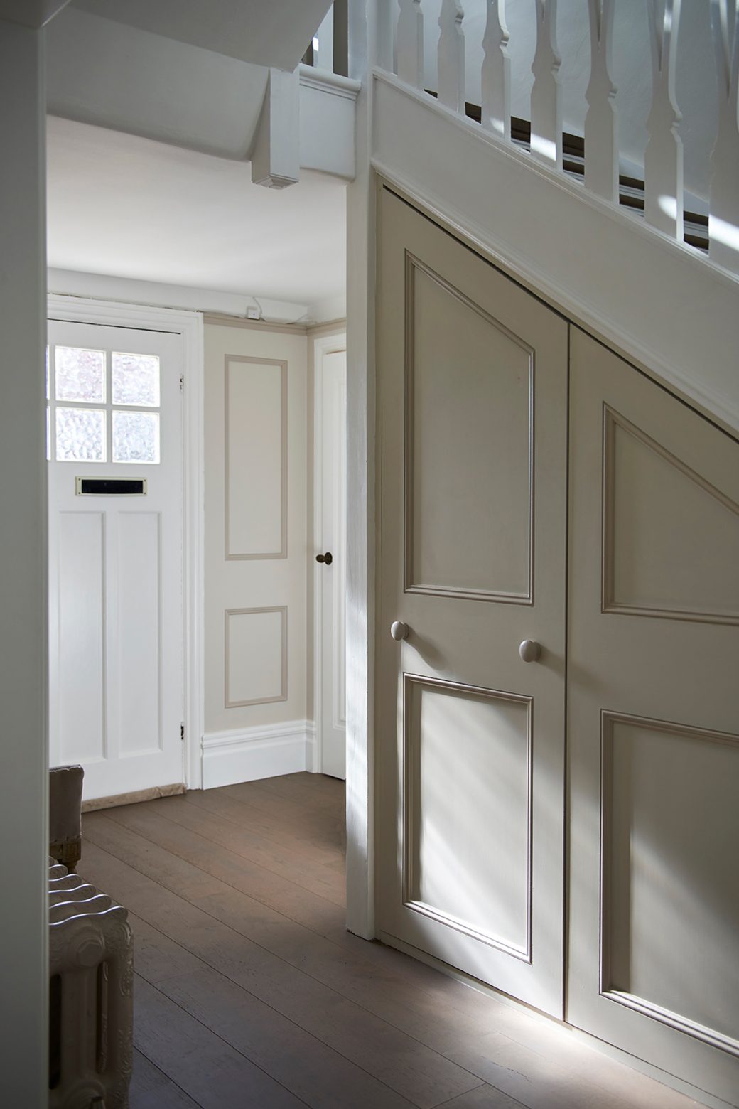 Built in storage by the front door | Kantec